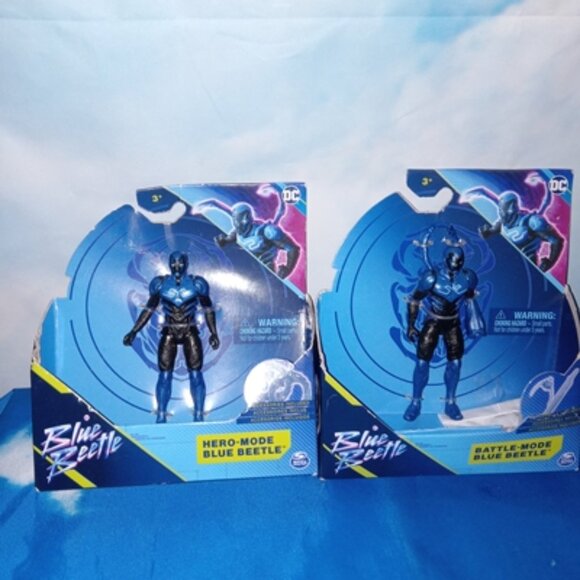 Spin Master | Toys | Dc Blue Beetle Heromode Battlemode Action Figures ...